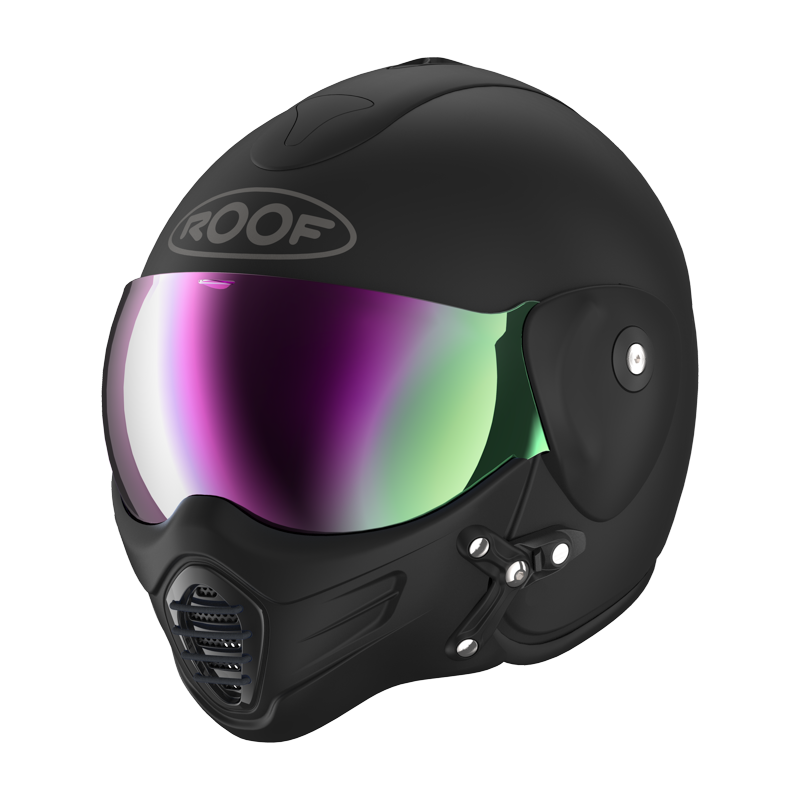 Versatile motorcycle helmet E22-06 ROOF ROADSTER IRON black mat quartz