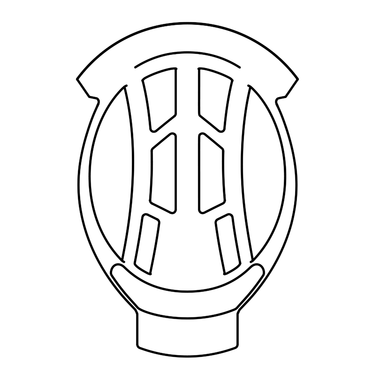 Coiffe pour casque RO200 Taille 60